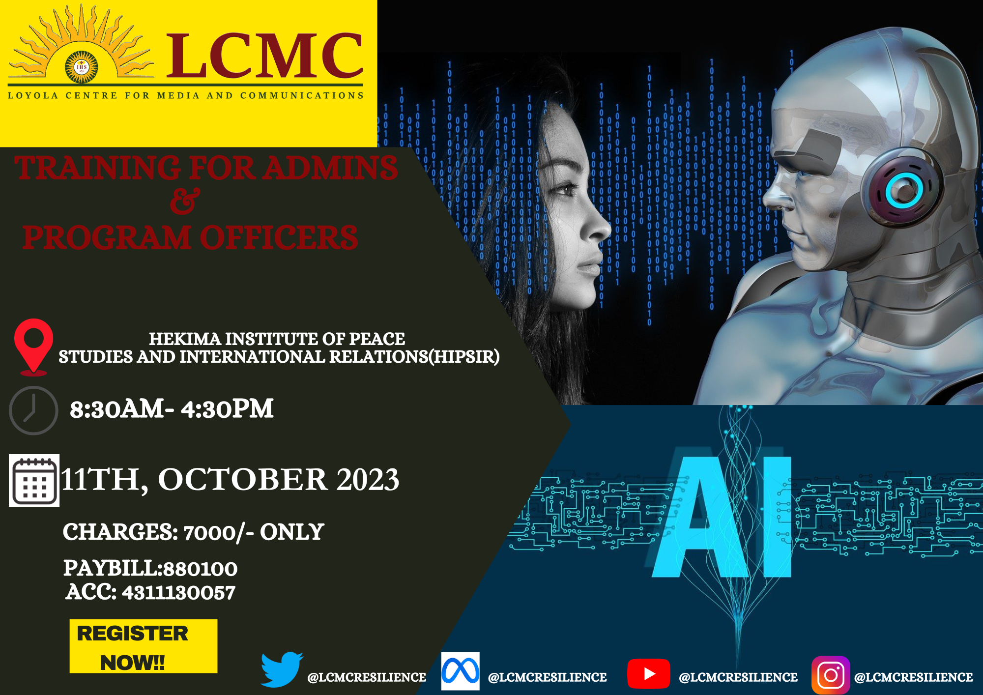 2024 LCMC ANNUAL CONFERENCE - LOYOLA CENTRE FOR MEDIA AND COMMUNICATIONS